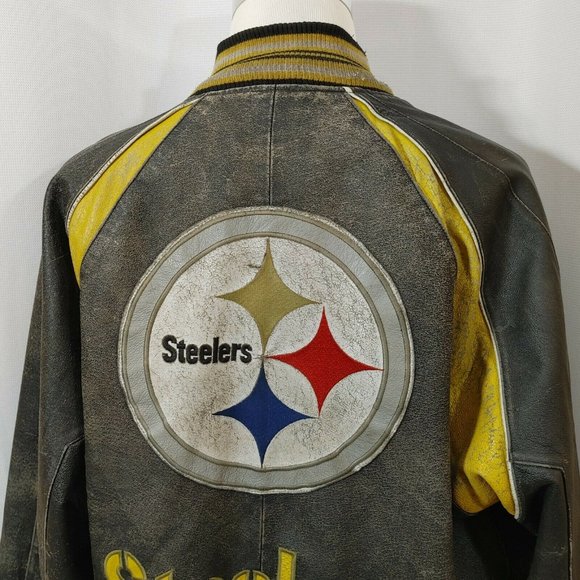 NFL | Jackets & Coats | Vintage Pittsburg Steelers Official Nfl Mens ...